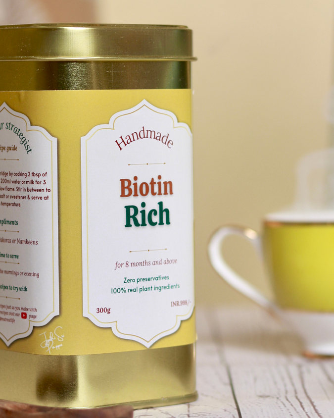 Biotin rich Premix- for healthy hair & skin | Multi Use – Nutreatlife